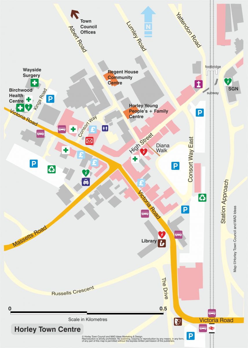 Defibrillator Locations - Horley Town Council